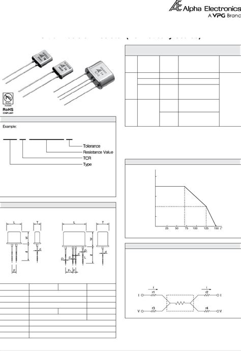 HC HD HG Series By VPG Foil Resistors Datasheet DigiKey