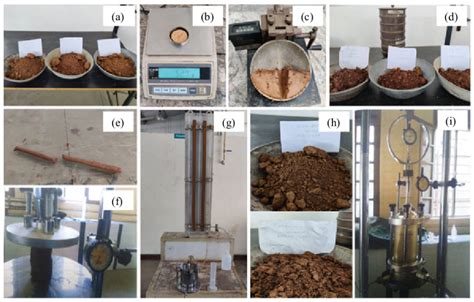 5 Collected Soil Samples And Laboratory Testing A Samples Collected At