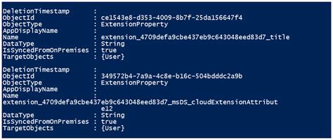 azure ad schema and directory extensions