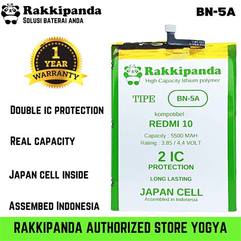Jual Baterai Batrai Batre Battery Rakkipanda BN A For Redmi Redmi Note G Poco M Pro