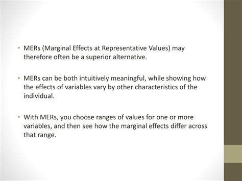Ppt Using Statas Margins Command To Estimate And Interpret Adjusted Predictions And Marginal