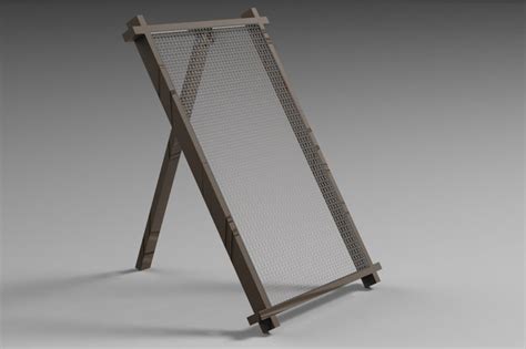 Gravel Sand Strainer Catia Step Iges 3d Cad Model Grabcad
