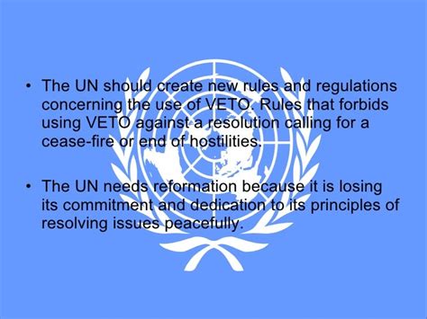 un reforms