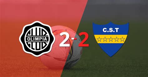 Empate A 2 Entre Olimpia Y Trinidense Infobae
