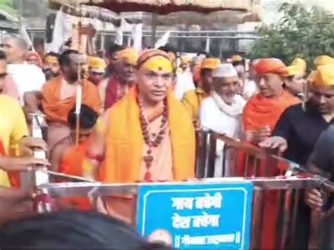 कल संसद पहुंचेगी शंकराचार्च की पदयात्रा