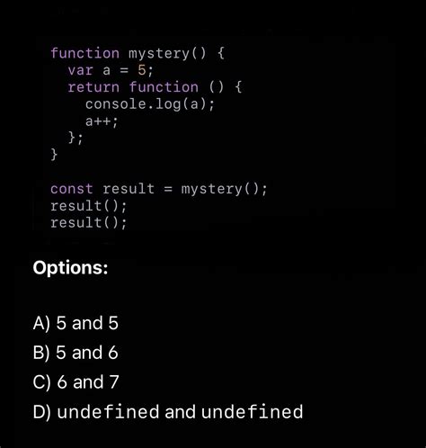 Javascript Quiz Closures And Scope Shiv Pratap Singh Yadav Posted On The Topic Linkedin