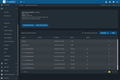 6 system — freenas®11 2 u3 user guide table of contents