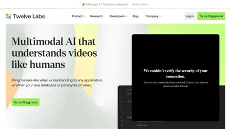 Twelve Labs Multimodal Ai That Understands Videos Like Humans