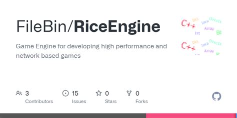 GitHub FileBin RiceEngine Game Engine For Developing High Performance And Network Based Games