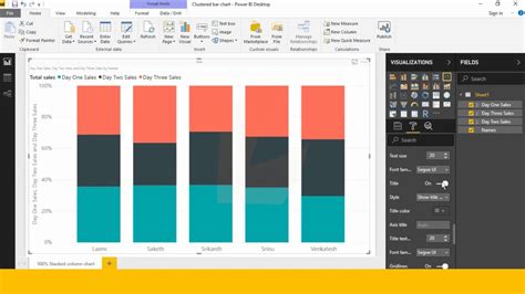 Power Bi 100 Stacked Bar Chart Show Values JardannaJimi