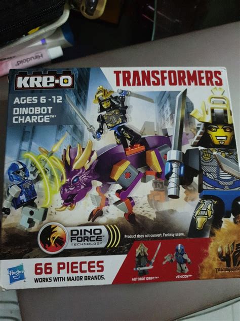 Kre O Transformers Dinobot Charge Hobbies And Toys Toys And Games On Carousell