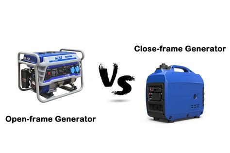 Open Frame Generator VS Closed Frame Your Complete Guide Heye Power