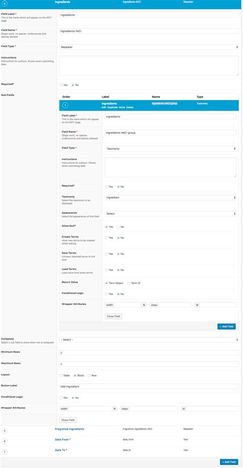 Php Acf Repeater Field Display Stack Overflow
