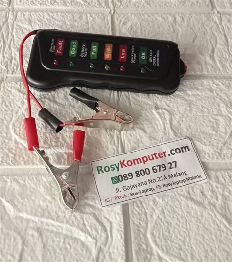 Jual Alat Tester Aki Baterai Motor Mobil Rosy Computer Malang