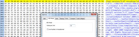 UE 即ultraedit中怎么让十六进制显示时每行显示 字节 Windows教程 爱易网页