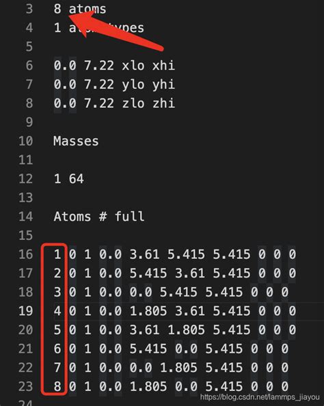 lammps教程：delete atoms删除原子后原子id不连续的两种解决方案 atom ids must be consecutive