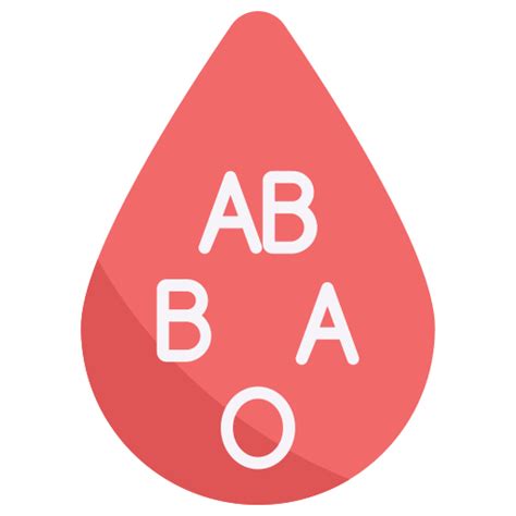 Blood Type Free Icon