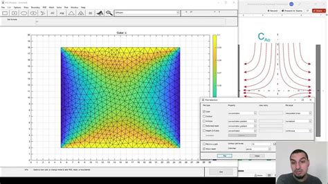 Introduction To Matlab In English 66 Matlab Pde Modeler Solving Pde 1 Youtube