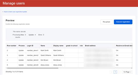 Batch User Registration And Update｜how To Use Learningbox