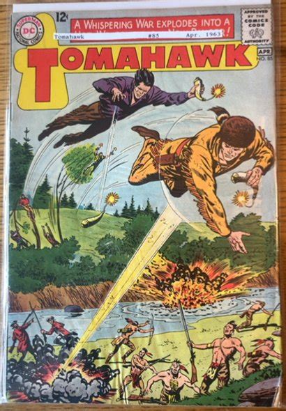 Tomahawk 85 1963 Tomahawk Comic Books Silver Age Dc Comics