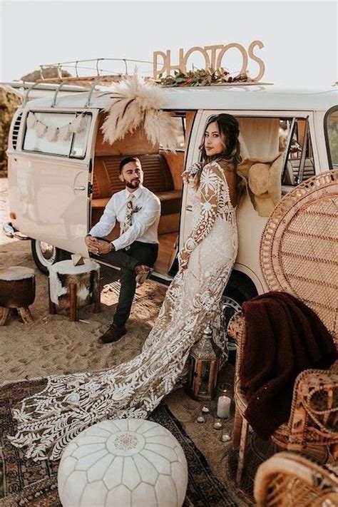 Les Plus Belles Inspirations Pour Un Mariage Bohème Chic Mariéefr