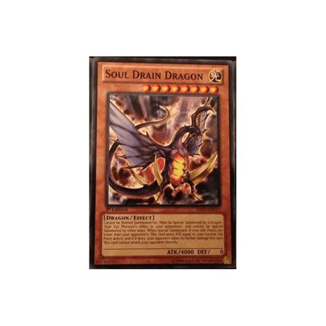 Yu Gi Oh Card Shsp En013 Soul Drain Dragon Common Chaos Cards
