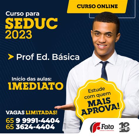 Curso Seduc 2023 Professor Online Fato Cursos E Concursos