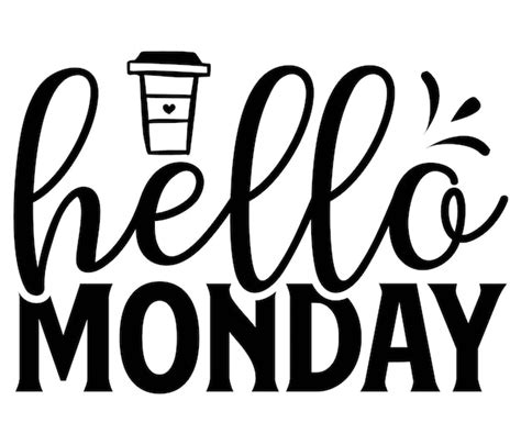 Monday Clip Art Vectors And Illustrations For Free Download Freepik