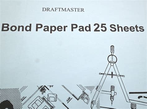 Draftmaster A4 Bond Paper Pad Drawing And Drafting Australia
