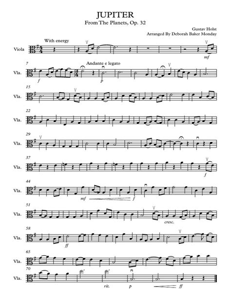 Jupter Partitura Completa Pdf
