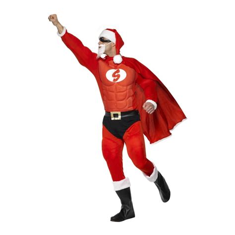 Déguisement De Super Pere Noel Musclé