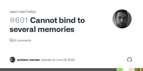 Cannot Bind To Several Memories Issue 601 Open Mpi Hwloc GitHub