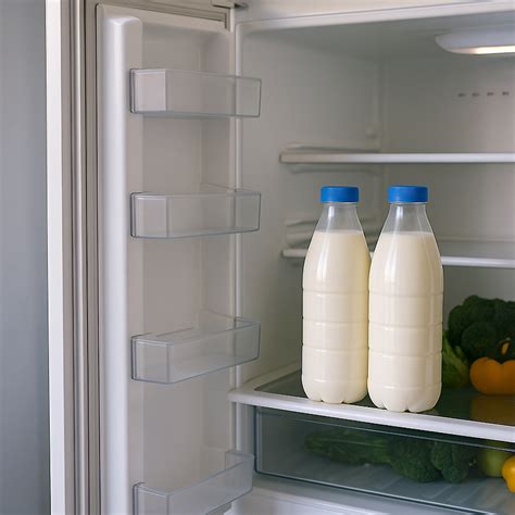 냉장고 문에 우유 보관 이제 그만하세요