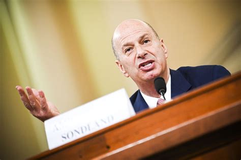 Impeachment Hearings Gordon Sondlands Testimony Is Not Good For Trump