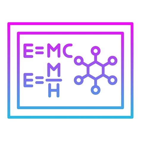 Premium Vector A Blue And Pink Colored Image Of A Scientific Formula