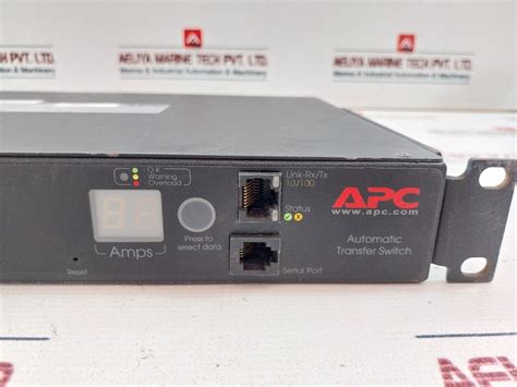 Apc Ap7752 Rack Mount Automatic Transfer Switch Aeliya Marine