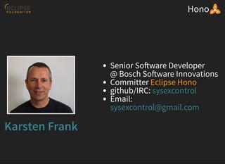 Eclipse Hono Command And Control PPT