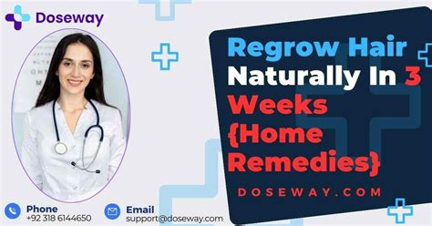 Regrow Hair Naturally In 3 Weeks Top 7 Home Remedies
