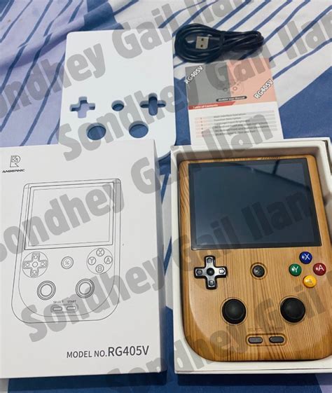Anbernic Rg405v Gamma Os Video Gaming Video Game Consoles Others On