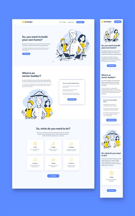VBA Website On Behance