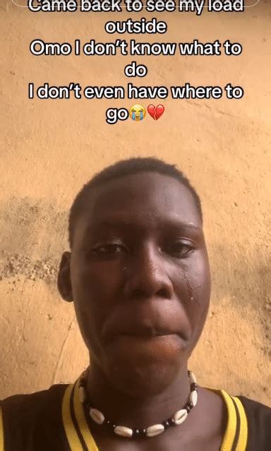 I Came Back Home To See My Load Outside Young Man Breaks Down In Tears