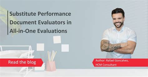 Substitute Performance Document Evaluators In All In One Evaluations