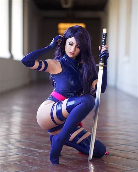 Psylocke Cosplay Hot