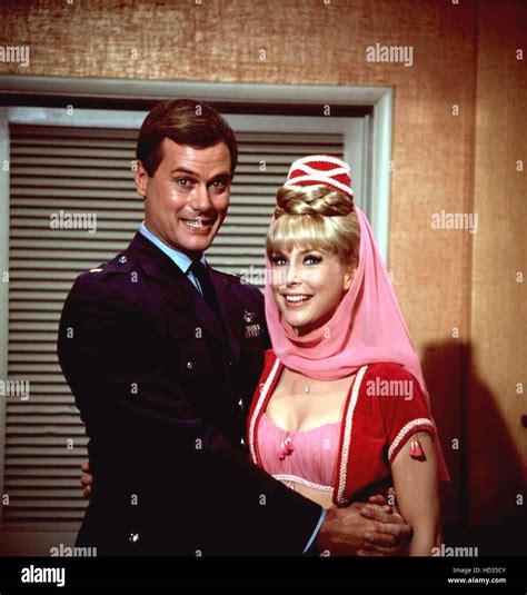 I Dream Of Jeannie Larry Hagman Barbara Eden In Season 4 Episode