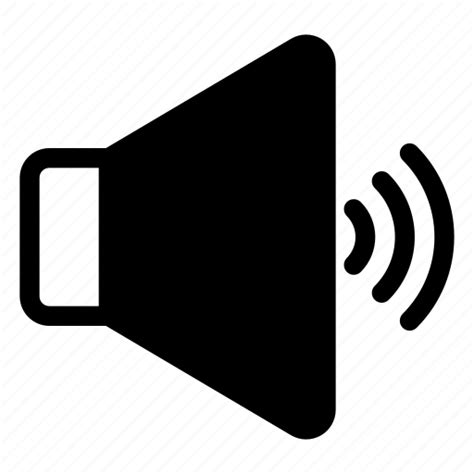 Volume Audio Sound Speaker Loudspeaker Icon Download On Iconfinder