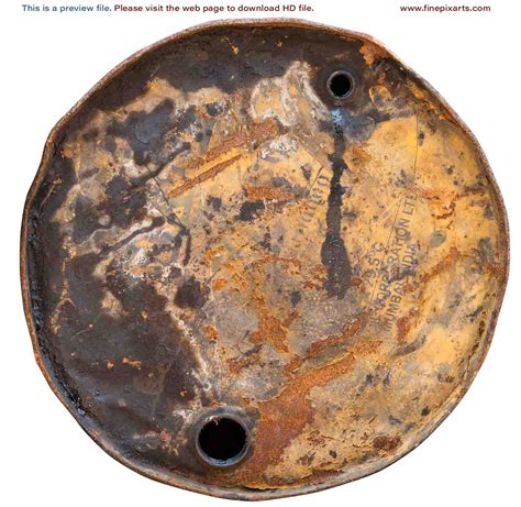Rusty Metal Oil Can Texture 00025