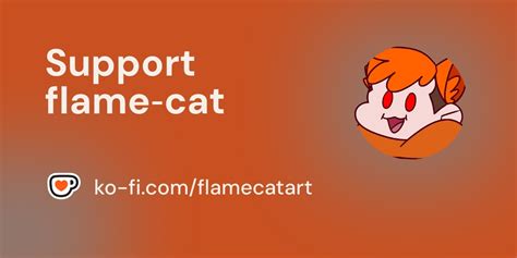 Support Flame Cat ️