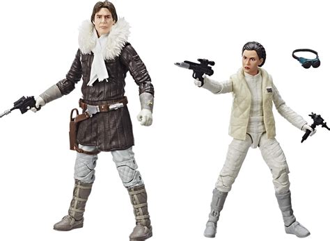 Star Wars Black Series Princess Leia Organa Han Solo Hoth Set Getretro