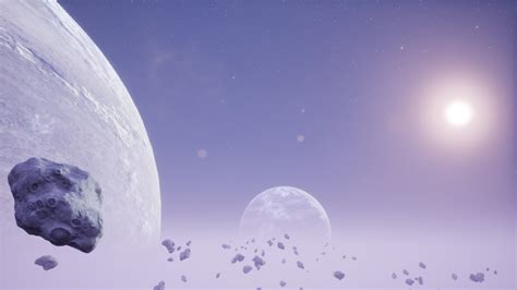 Leaked Game Assets Asteroids Planet