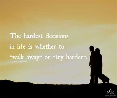 The Hardest Decisions In Life Still Moments